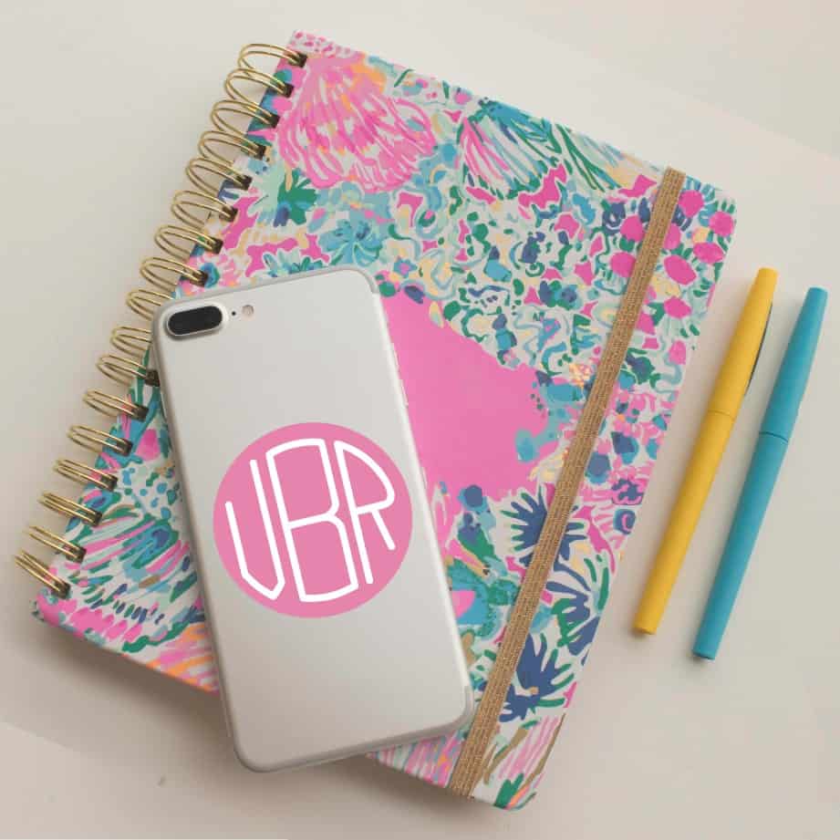 Free DIY Monogram Phone Case | Easy DIY Project